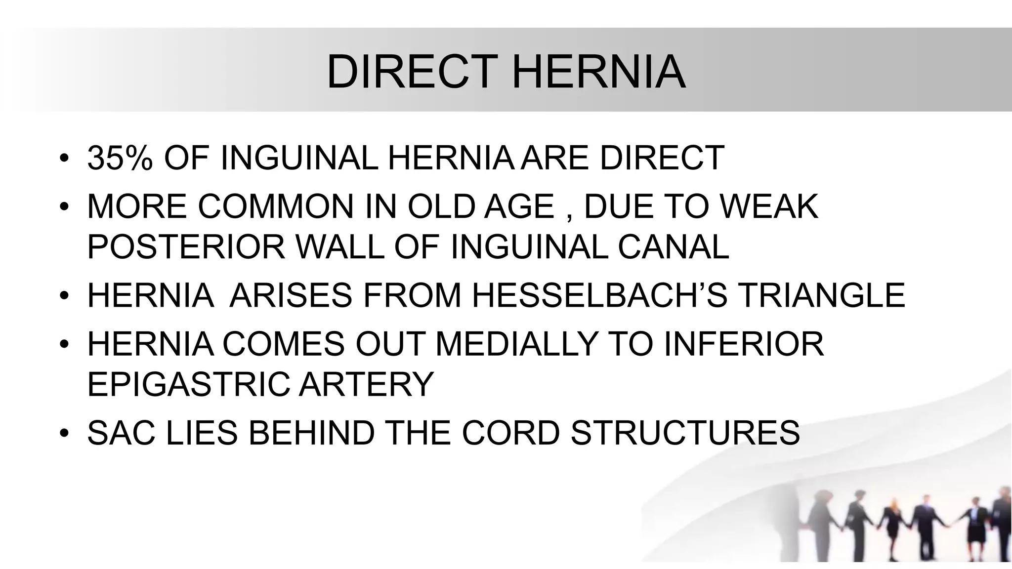Anatomy and Different types of Hernia | PPTX