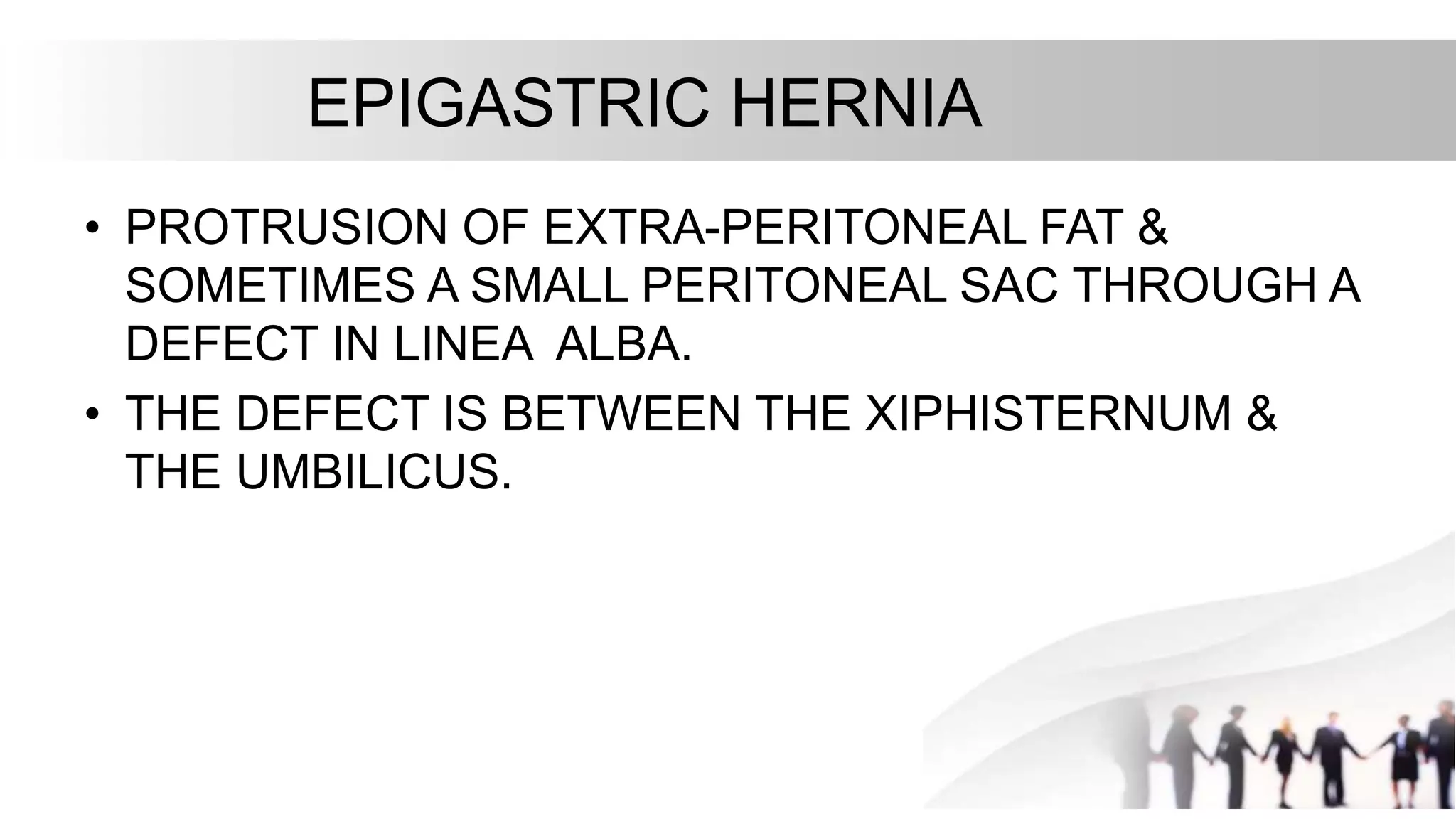 Anatomy and Different types of Hernia | PPTX