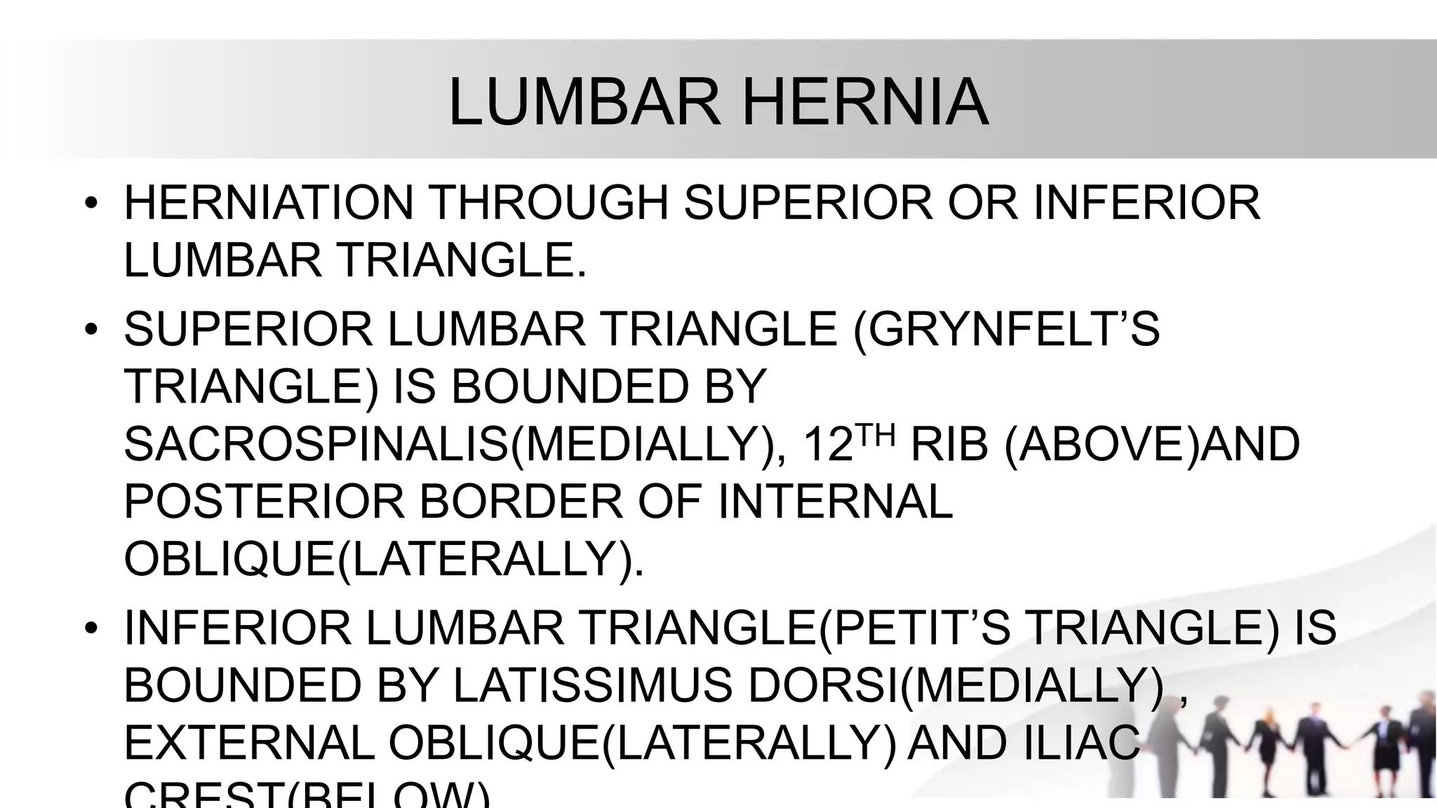 Anatomy and Different types of Hernia | PPTX