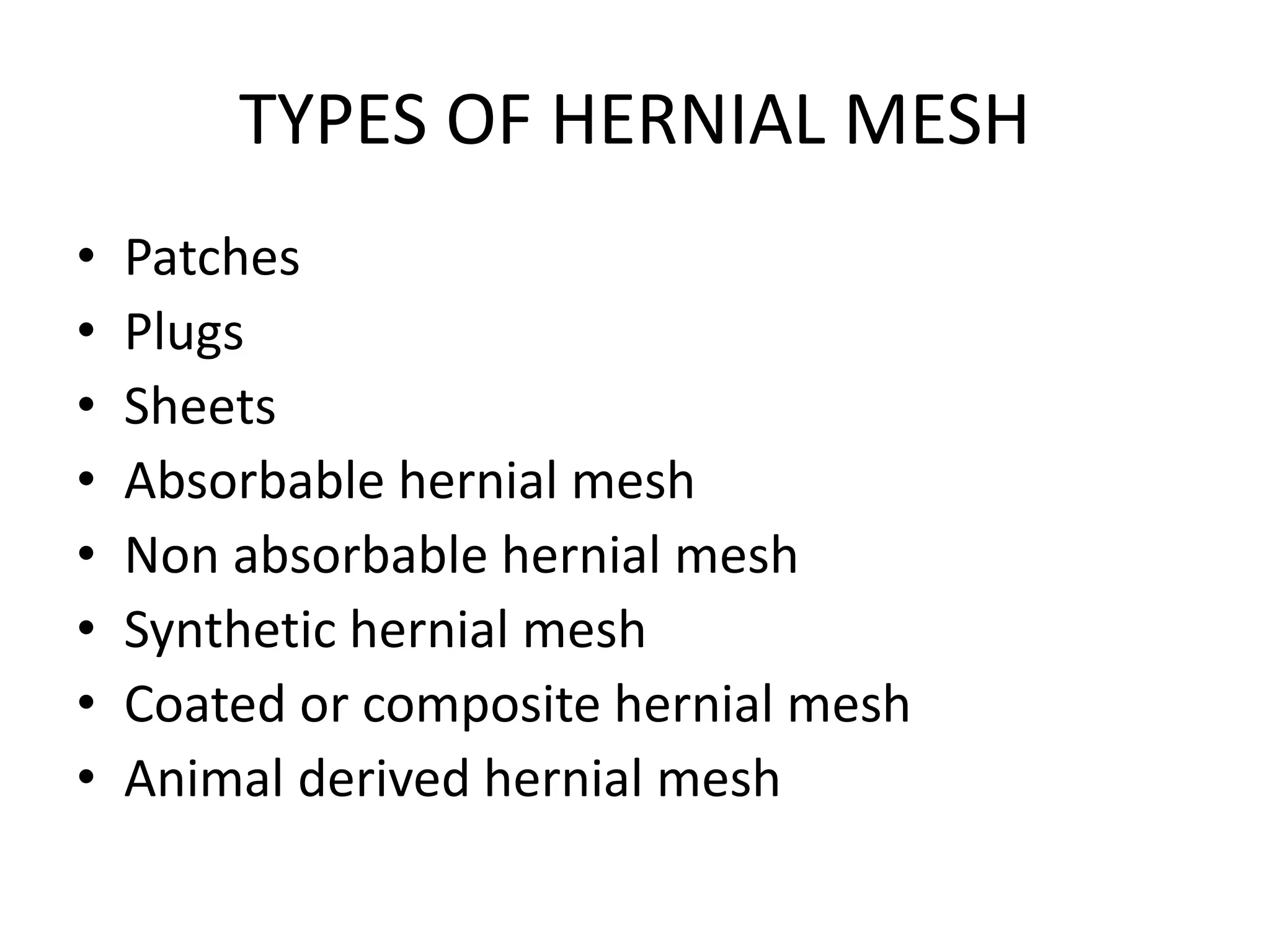 Hernia and its repair | PPTX