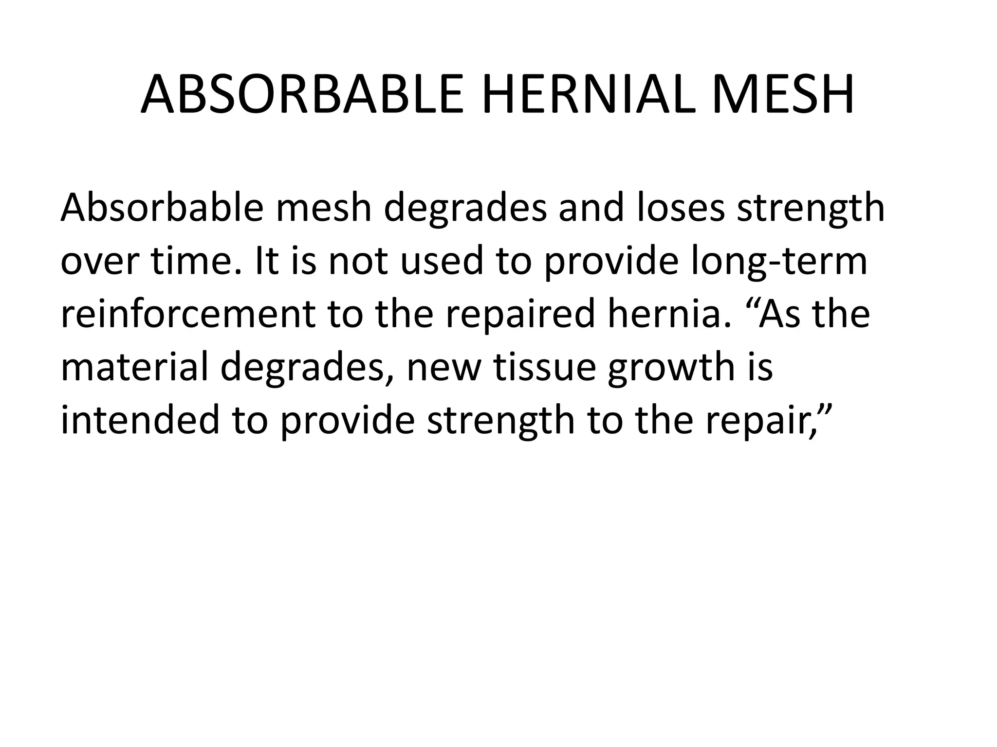 Hernia and its repair | PPTX