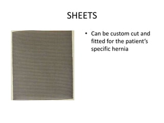 Hernia and its repair | PPTX