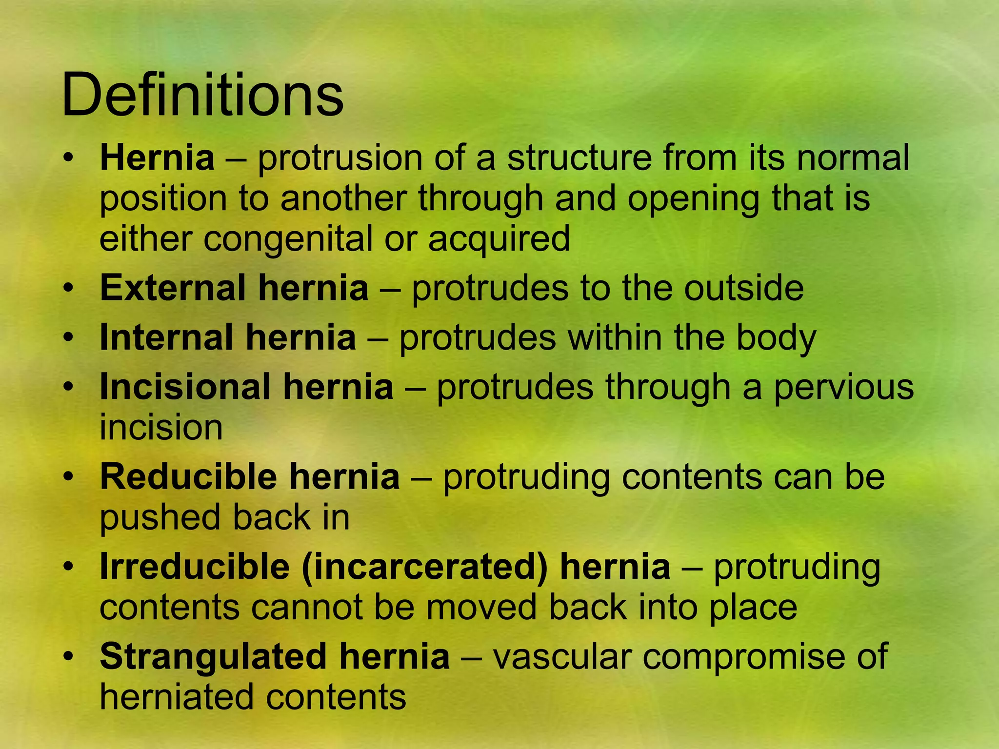 Hernia | PPT