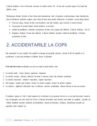 Hernia de disc lombara la copii fritu luis | DOCX
