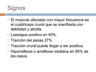 Hernia de disco lumbar | PPT