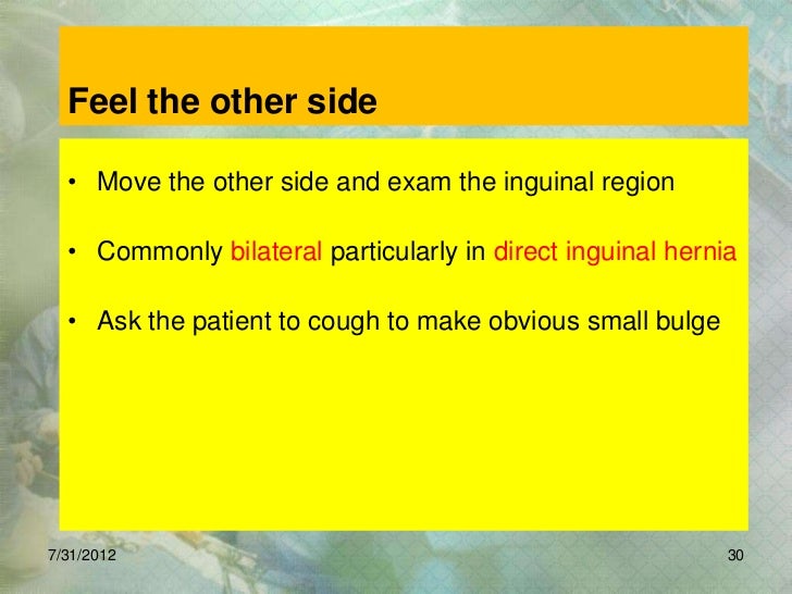 Hernia Examination By Dr Min Oo
