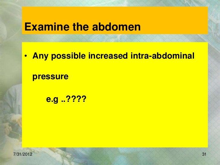 Hernia Examination By Dr Min Oo
