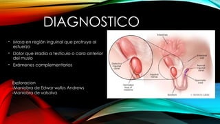 Hernia inguinal presentacion final para estudio | PPTX