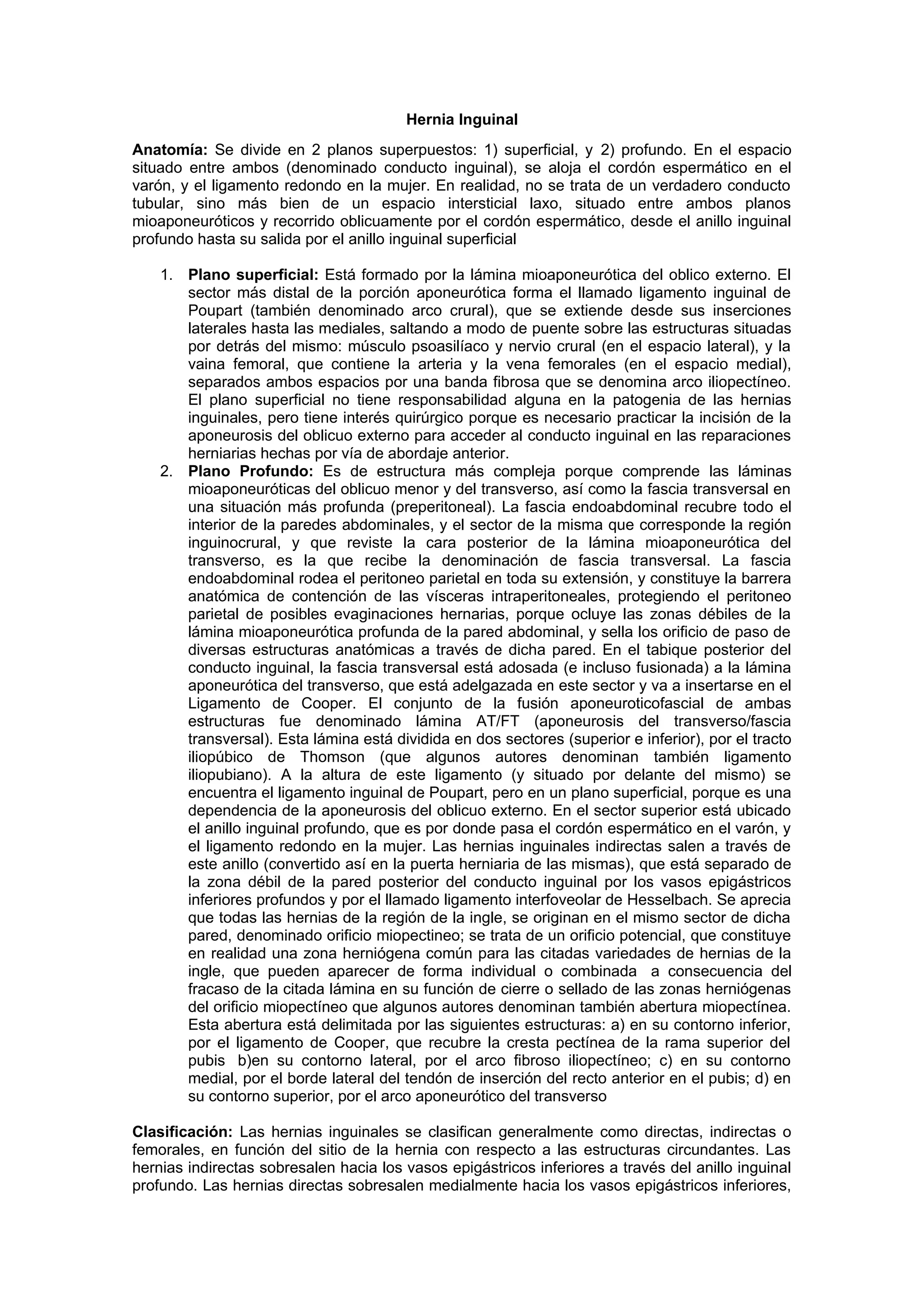 Hernia Inguinal.docx para aprendizaje y abordajes de hernia umbilical ...