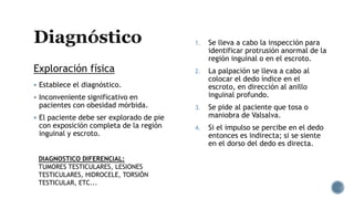 hernia inguinal anatomia fisiologia y tratamiento quirurgico | PPTX