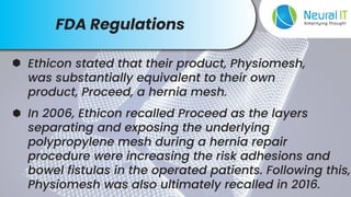 Hernia Mesh: Recurring Hernia & Rising Lawsuits PPT | PPT