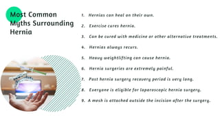 Hernia Myths Debunked by Dr. Ashvind Bawa | PDF | Physical Therapy ...