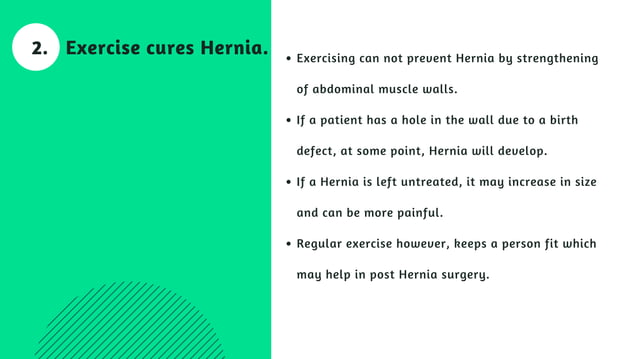 Hernia Myths Debunked by Dr. Ashvind Bawa | PPT