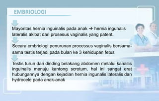 Hernia pada anak | PPTX