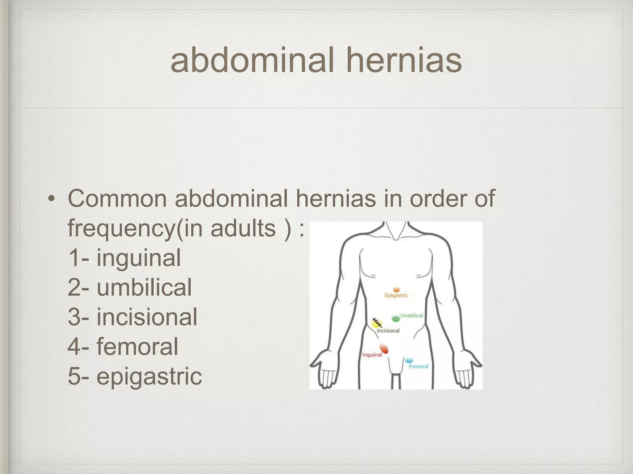 Hernia | PPTX