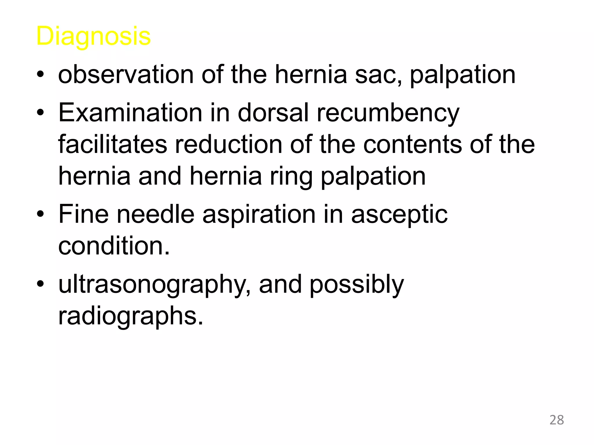 Veterinary Umbilical Hernia | PPTX