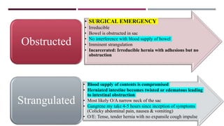 Hernias | PPTX