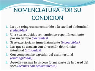 Hernias de la pared abdominal y anatomia | PPTX