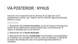 hernias inguinocrural. HERNIA HERNIA HERNIA HERNIA | PPTX