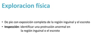 Hernias inguinales | PPTX