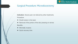 Herniated Disc Operation | Sri Balaji Action Medical Institute | PPT