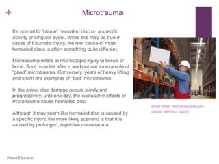 Sebastian Lattuga MD Herniated disc | PPT