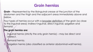 Sonographic Evaluation of Hernias of the Groin and Anterior abdominal ...