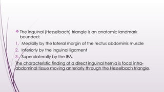 Sonographic Evaluation of Hernias of the Groin and Anterior abdominal ...