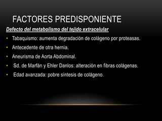 Hernia ventral post incisional | PPTX