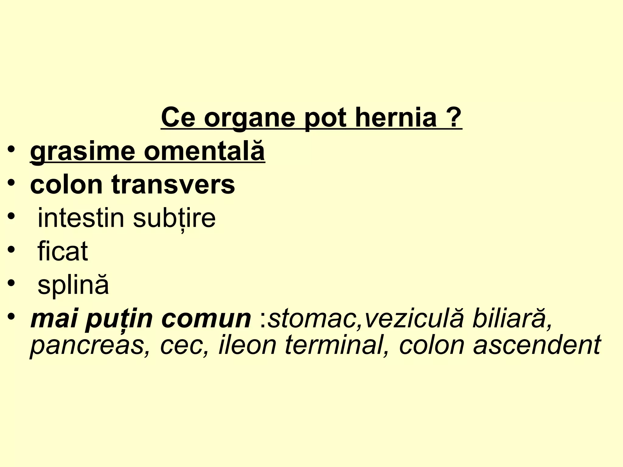 Hernii diafragmatice | PPT