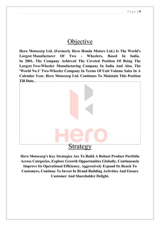 Hero | DOCX | Business Administration | Business