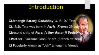 JRD TATA | PPTX