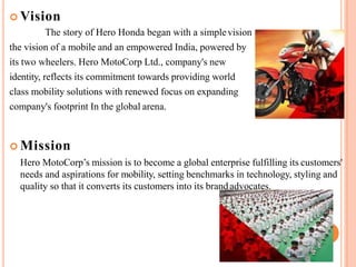 Hero motors overview | PPT