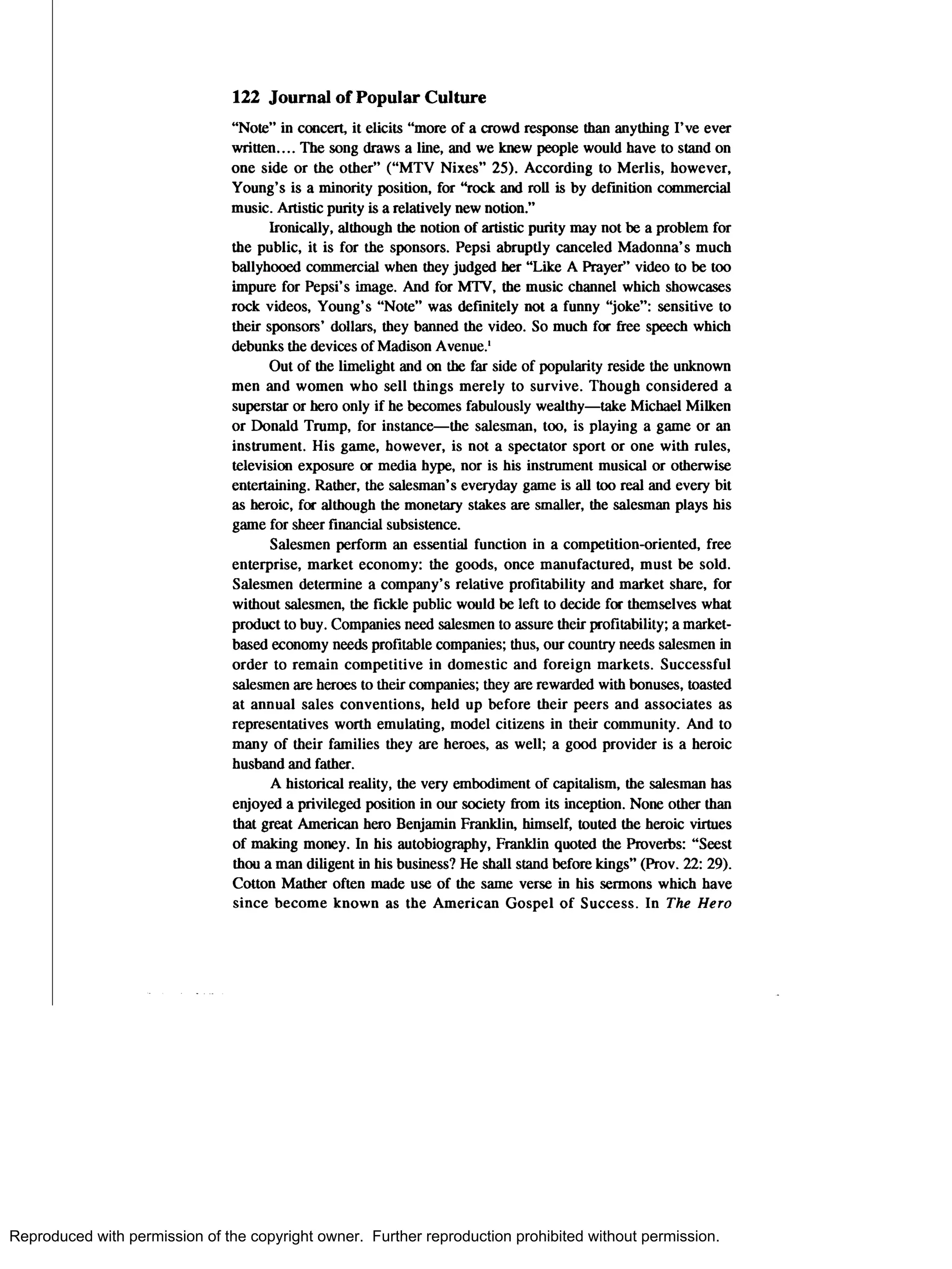 Hero As Salesman, Salesman As Hero | PDF