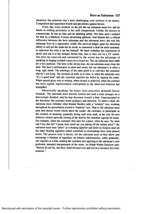 Hero As Salesman, Salesman As Hero | PDF