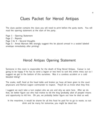 Herod antipas whole thing 12 24 | PDF | Gardening | Home & Garden