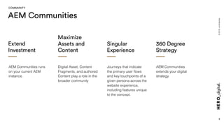 AEM Communities Best Practices | PPT