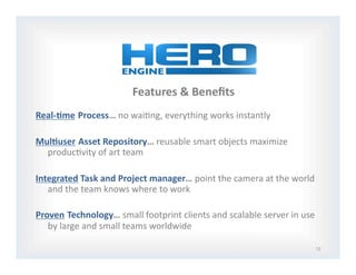 HeroCloud: The Next Generation Solution to Online Game Development | PPT
