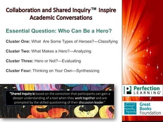 Heroes Collaboration and Inquiry-Based Learning | PPT