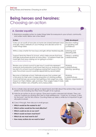 HEROES AND HEROINES PRIMARY | PDF