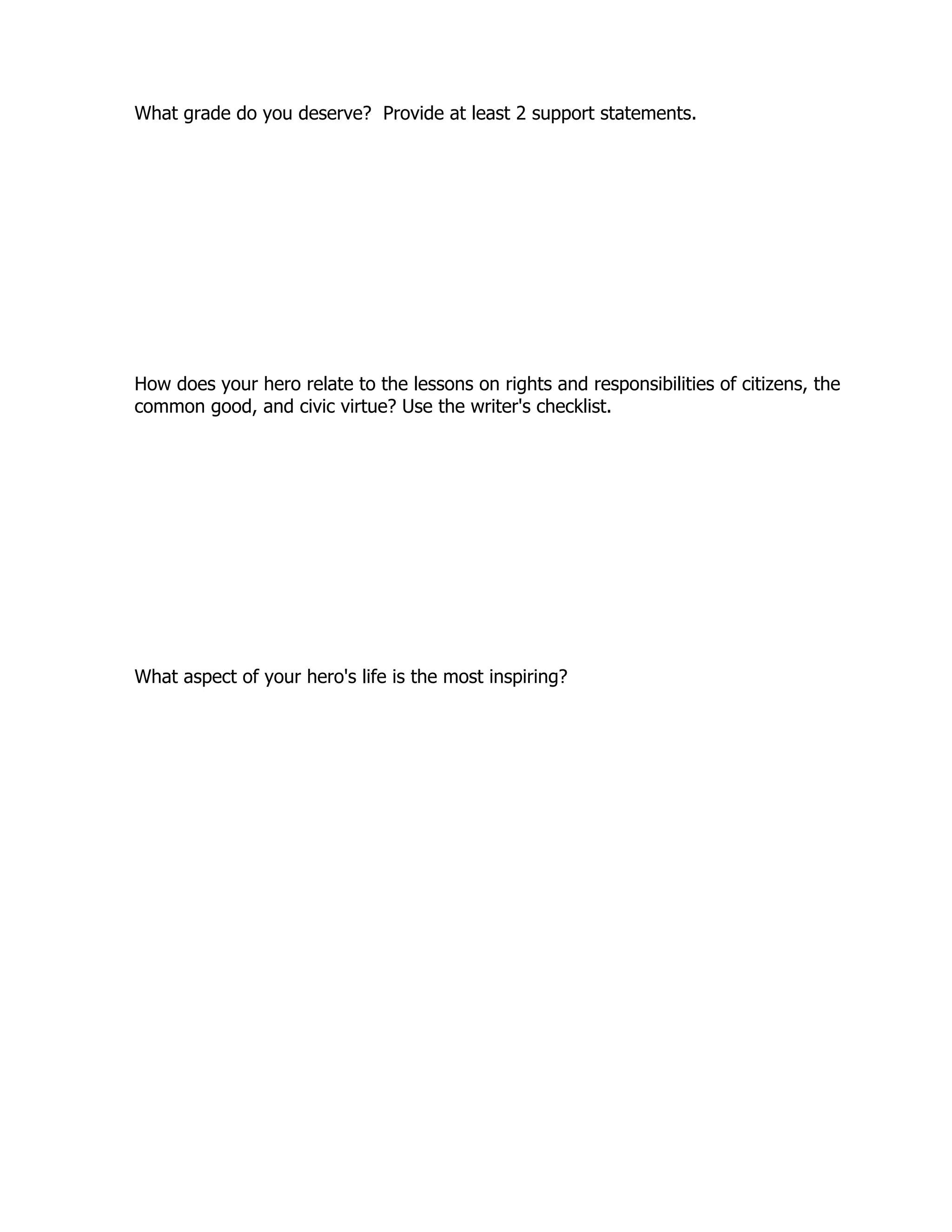 Heroes in the Hallway | PDF