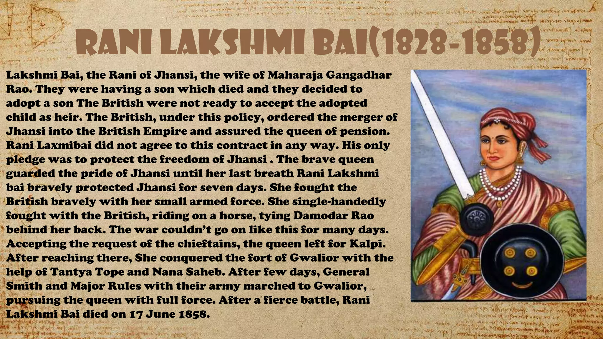 HEROES OF THE REVOLT OF 1857.pptx