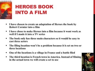 Heroes presentation | PPT