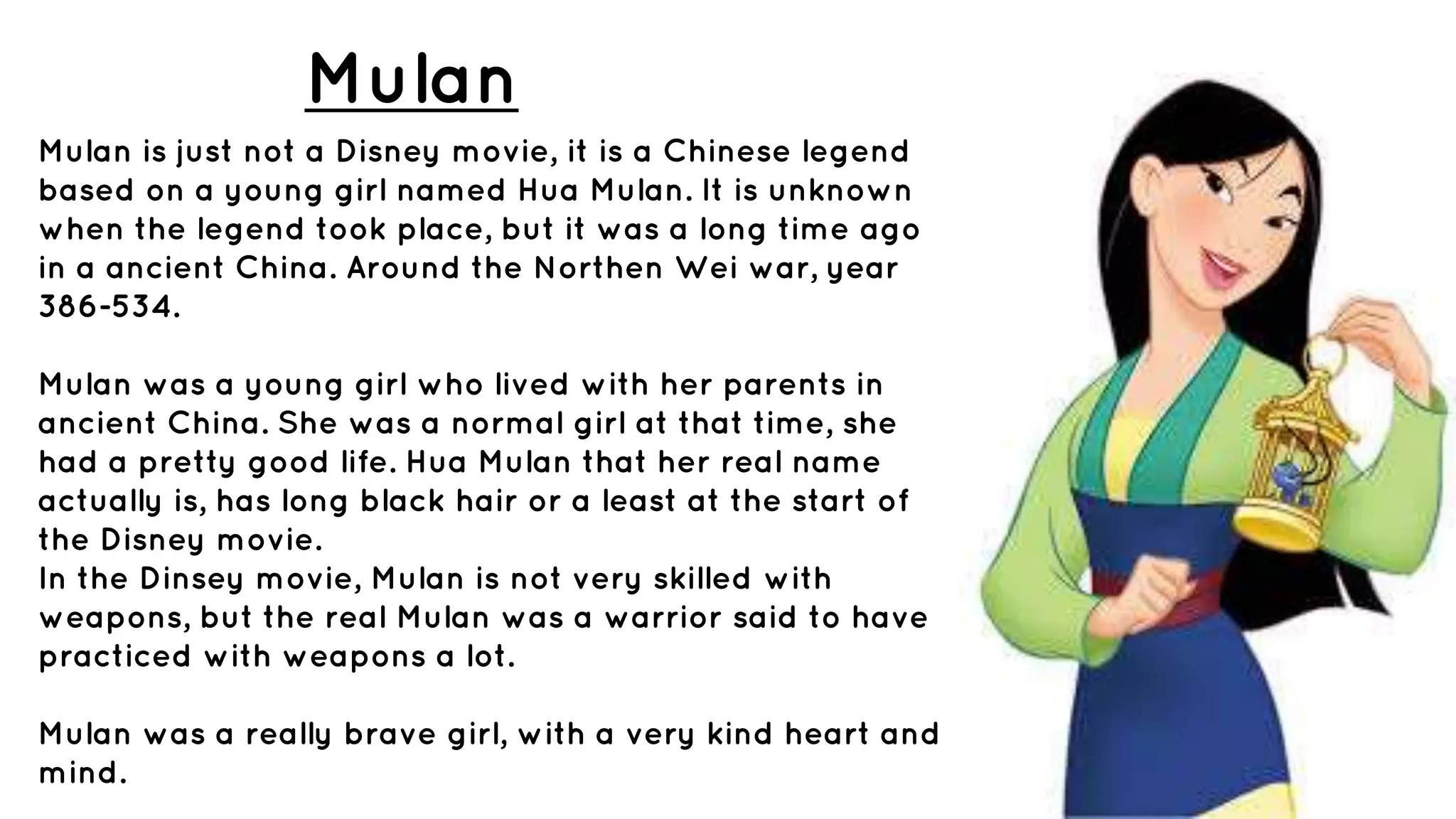 Mulan Emmy H | PPTX