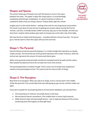 Hero giving good_works_2013 2 | PDF | Non-Profit Organizations | Industries