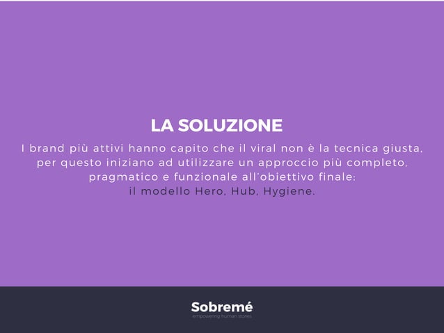 Il modello Hero-Hub-Hygiene | PPT