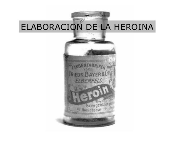 Heroina, elaboracion y sintomas de abstinencia