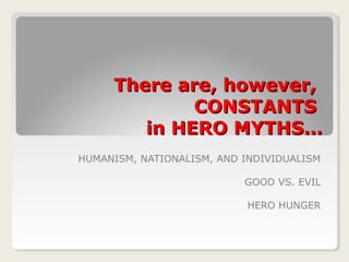 Hero introduction 2013 | PPT