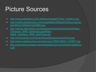 Odysseus & Gerald | PPTX | Books and Literature