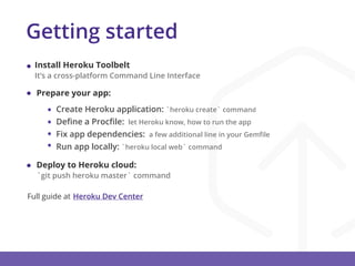 Heroku and Rails Applications | PPT